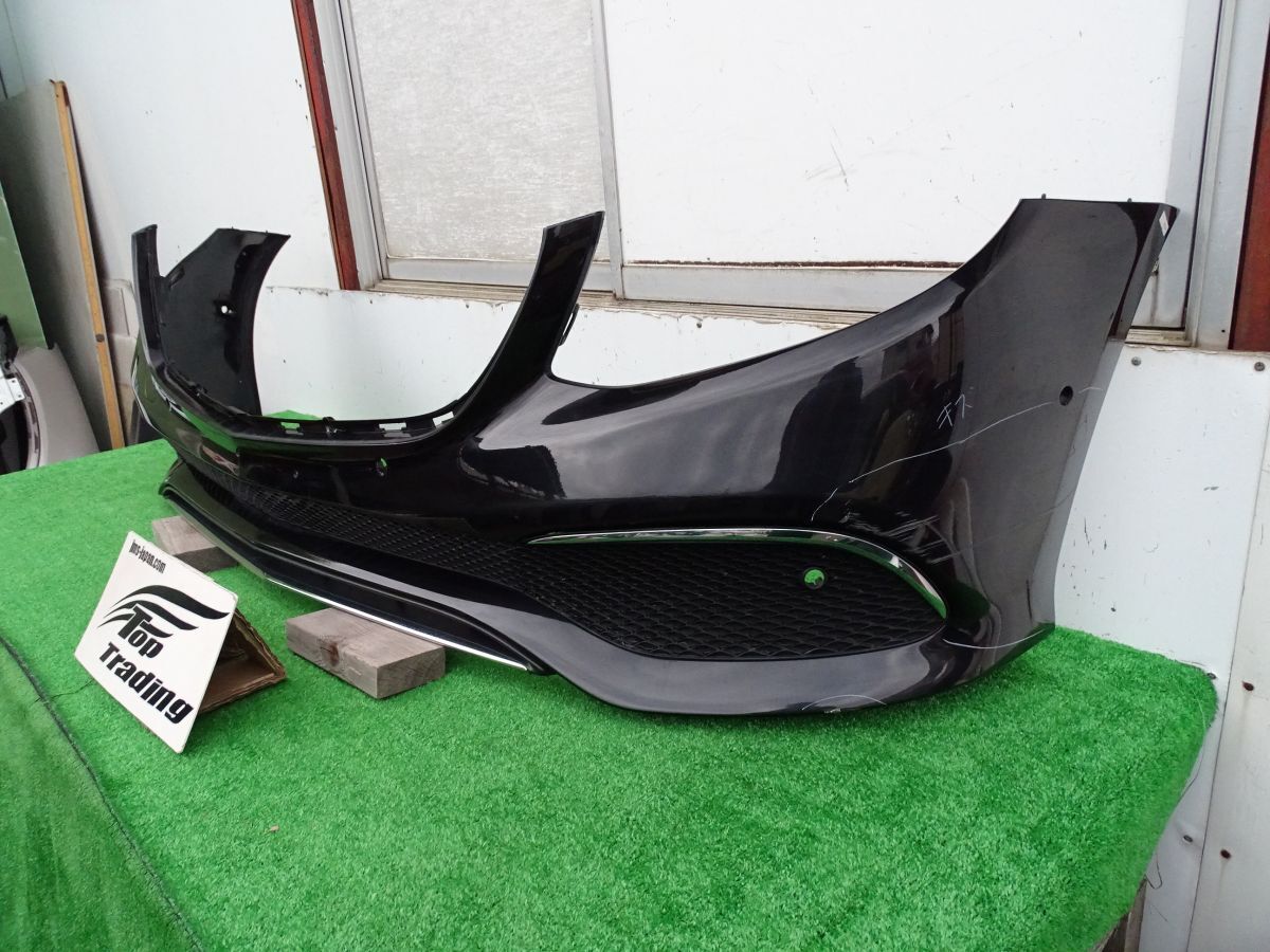 【傷や汚れあり】L0538vc ベンツ純正 Eクラス W213 前期 エクスクルーシブ フロントバンパー スポイラー/グリル付 ...