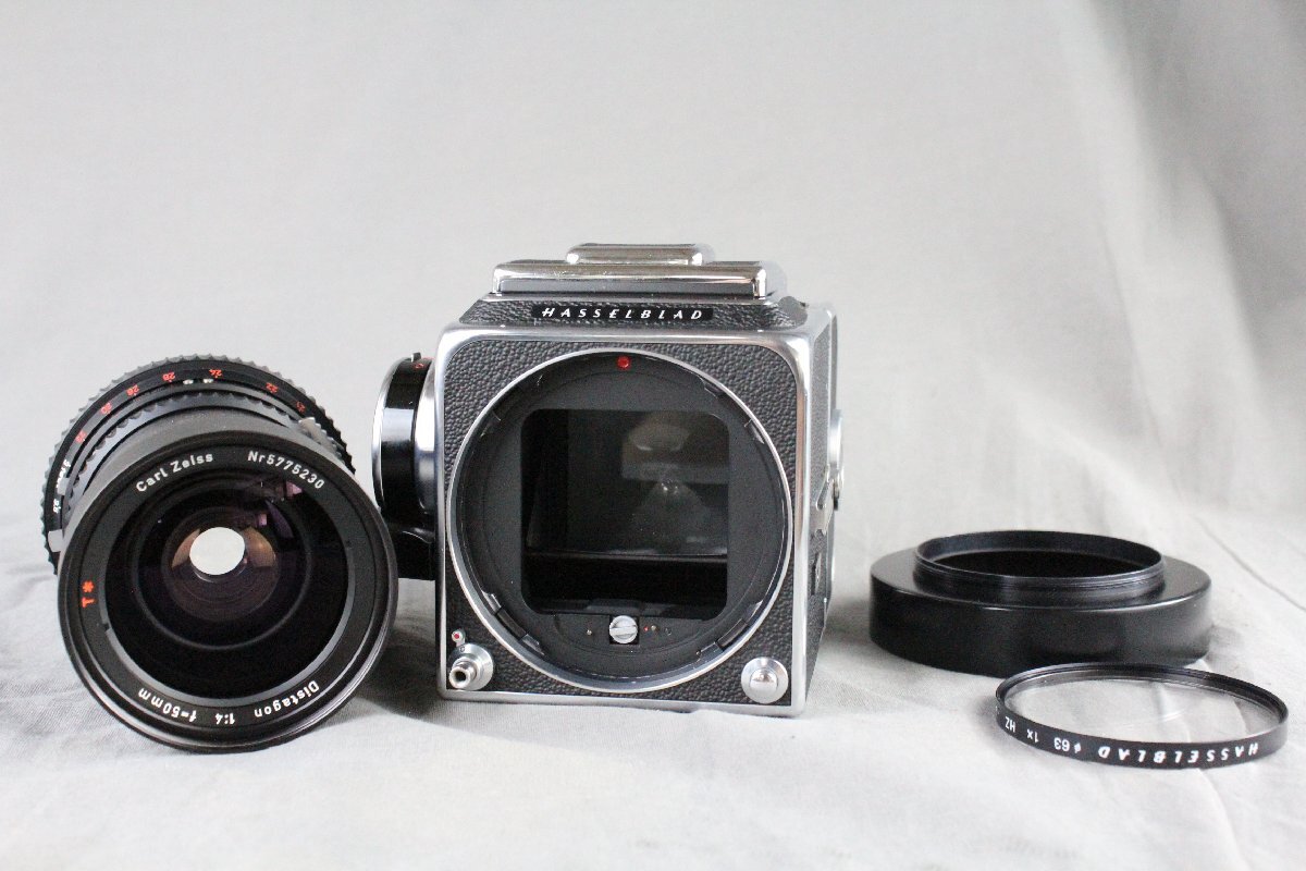 【全体的に状態が悪い】f★【送料無料 】hasseblad 500c M Carl Zeiss Distagon 50mm F4 T