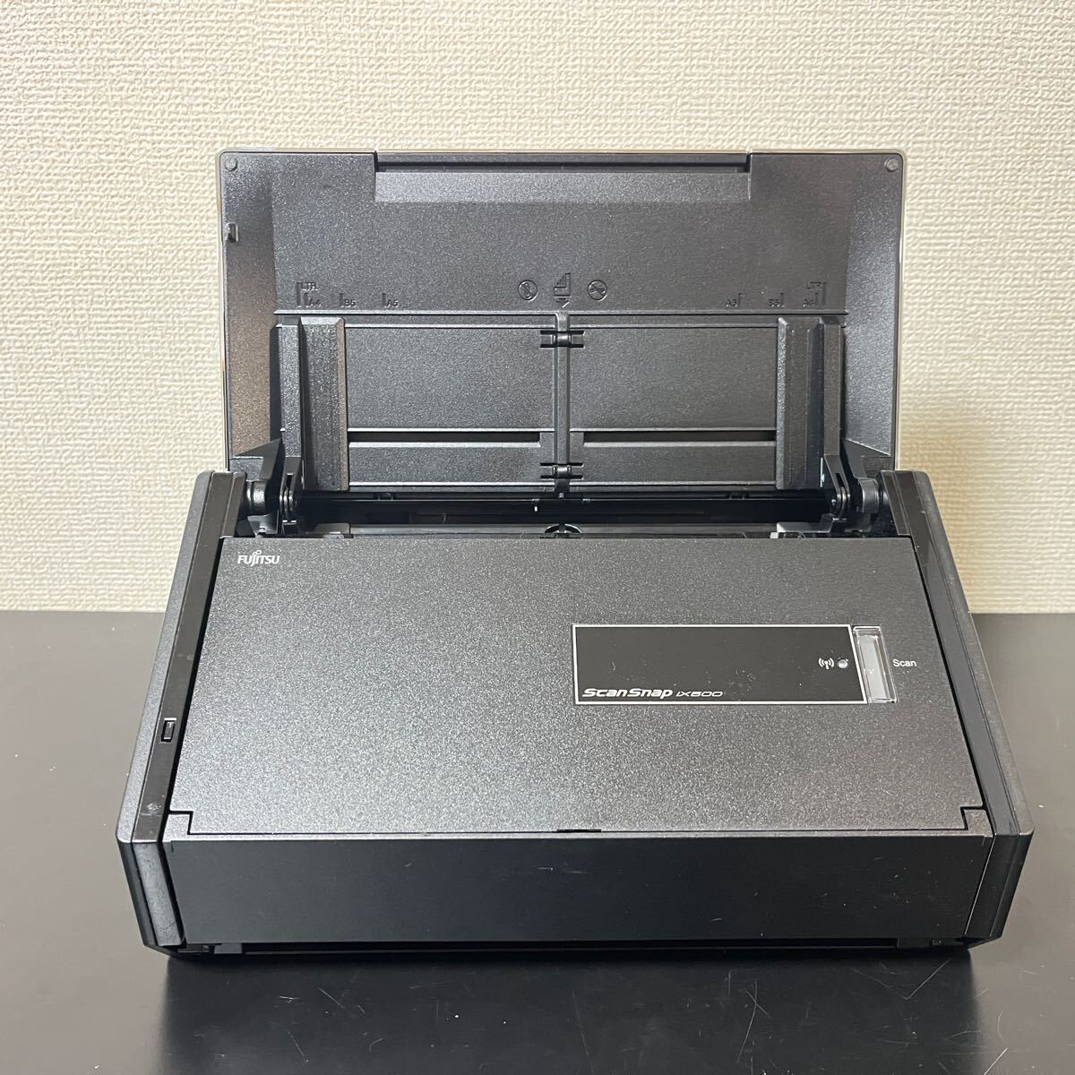 【やや傷や汚れあり】FUJITSU 富士通 ScanSnap ix-500 FI-IX500A-P ブラック ドキュメント スキャナー 家電 ...