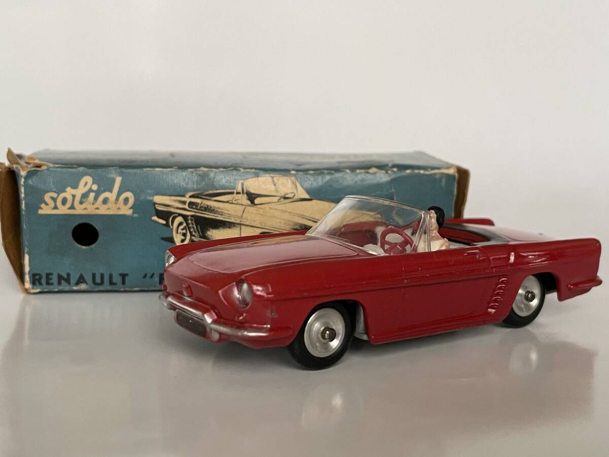 【目立った傷や汚れなし】ソリド 109 ルノーフロリードカブリオレ 1/43（solido serie100 #109 Renault ...