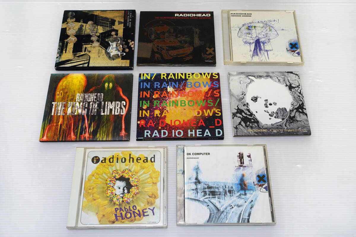 【やや傷や汚れあり】Radiohead レディオヘッド アルバム・LIVE ALBUM CD計8枚の落札情報詳細 - Yahoo!オークション ...