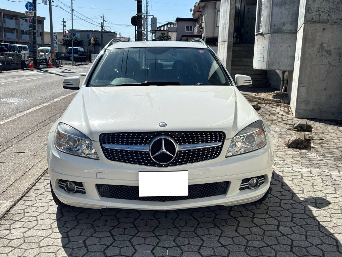 【走行距離 81,000 km】メルセデス ベンツ C200 ワゴン CGI ブルーエフィシェンシー 車検R7年8月まで ☆純正ナビ／Bカメラ／ETC／ドライブレコーダー／クルコンの落札情報 ...