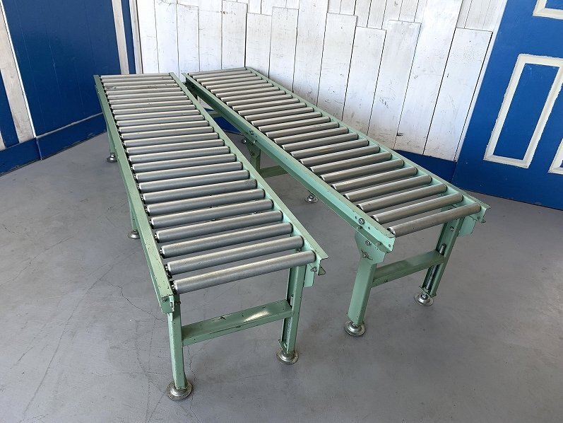 【傷や汚れあり】【MAKI/マキテック/ローラーコンベア脚付き/全長199.5cm×高さ51cm×幅47.5cm/ローラー幅40cm/2台】輸送運送倉庫物流の落札情報詳細 - Yahoo ...