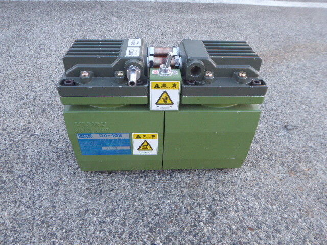 【傷や汚れあり】ULVAC バキューム 真空 ポンプ 100V 50/60hz の落札情報詳細 - Yahoo!オークション落札価格検索 オークフリー