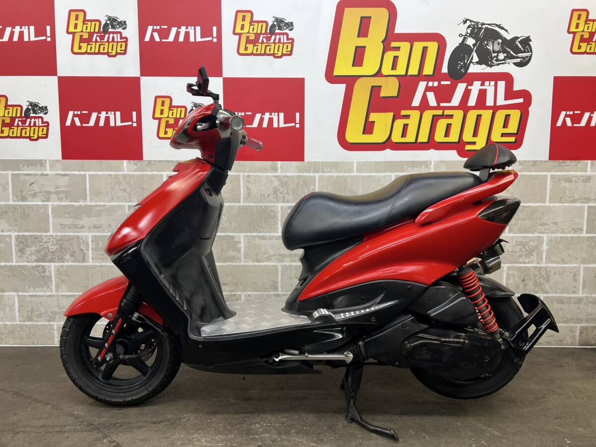 【傷や汚れあり】ヤマハ YAMAHA シグナス180 CYGNUS 180 25G 書類有り 場内走行確認済み 売り切り 未整備 現状車 バン ...