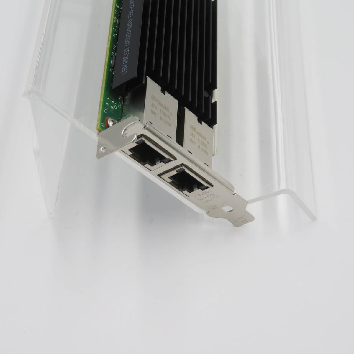 【目立った傷や汚れなし】Dual Port 10GbE PCIe2.0 Low Profile Base-T / 7070006 10Gb ...