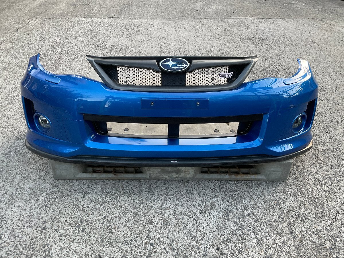 【やや傷や汚れあり】インプレッサ WRX STI GVF 純正 フロント バンパー 色：02C STI アンダースポイラー付 GVB GRB GRFの落札情報詳細 - Yahoo!オークション ...