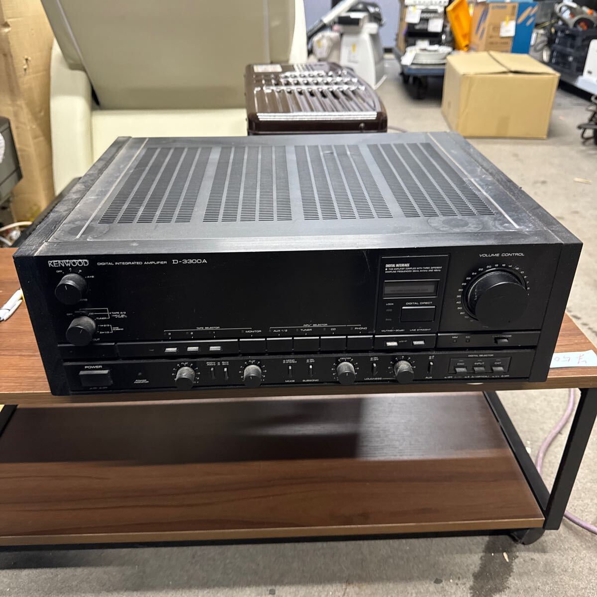 【傷や汚れあり】UTZ41 KENWOOD デジタルプリメインアンプ D-3300A ブラック ケンウッド オーディオ機器 音響機器 通電のみ確認済 現状品の落札情報詳細 - Yahoo ...