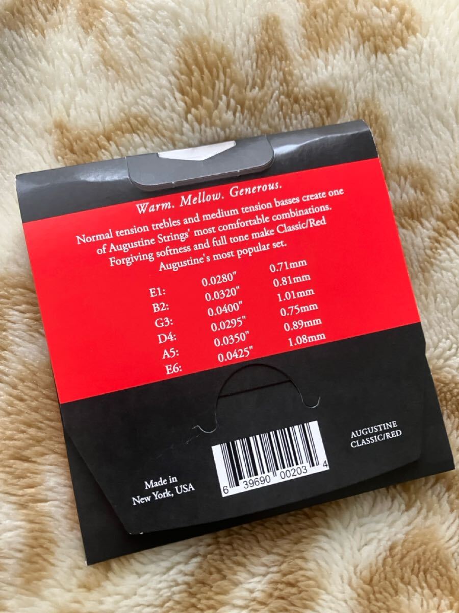 【未使用】クラシックギター弦 / AUGUSTINE red set / オーガスチン 赤 / レッドセット /ノーマルテンション / ナイロン弦の落札情報詳細 - Yahoo!オークション ...
