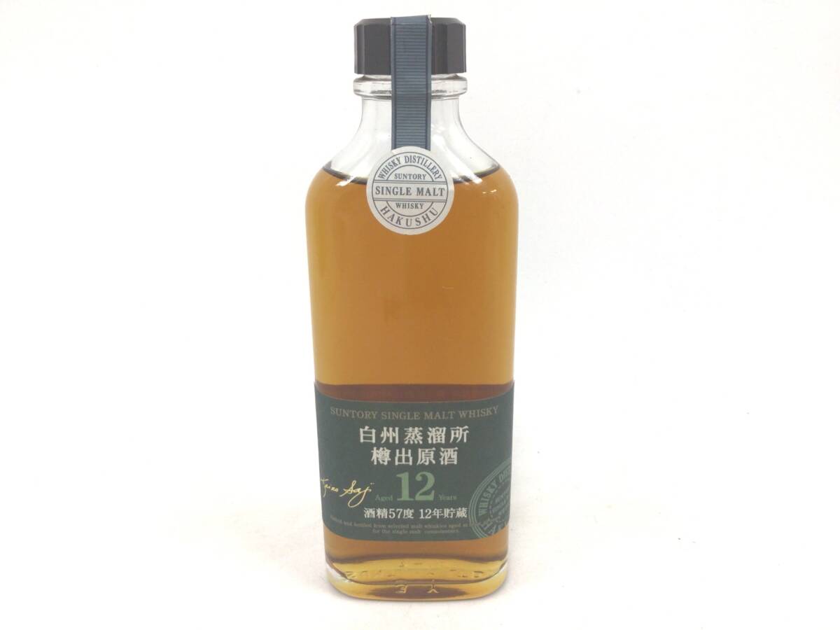 【やや傷や汚れあり】ウイスキー whisky サントリー 白州蒸溜所 樽出原酒 12年 180ml 57% 重量番号:1(RW30)の落札情報詳細 - Yahoo!オークション落札価格検索 ...