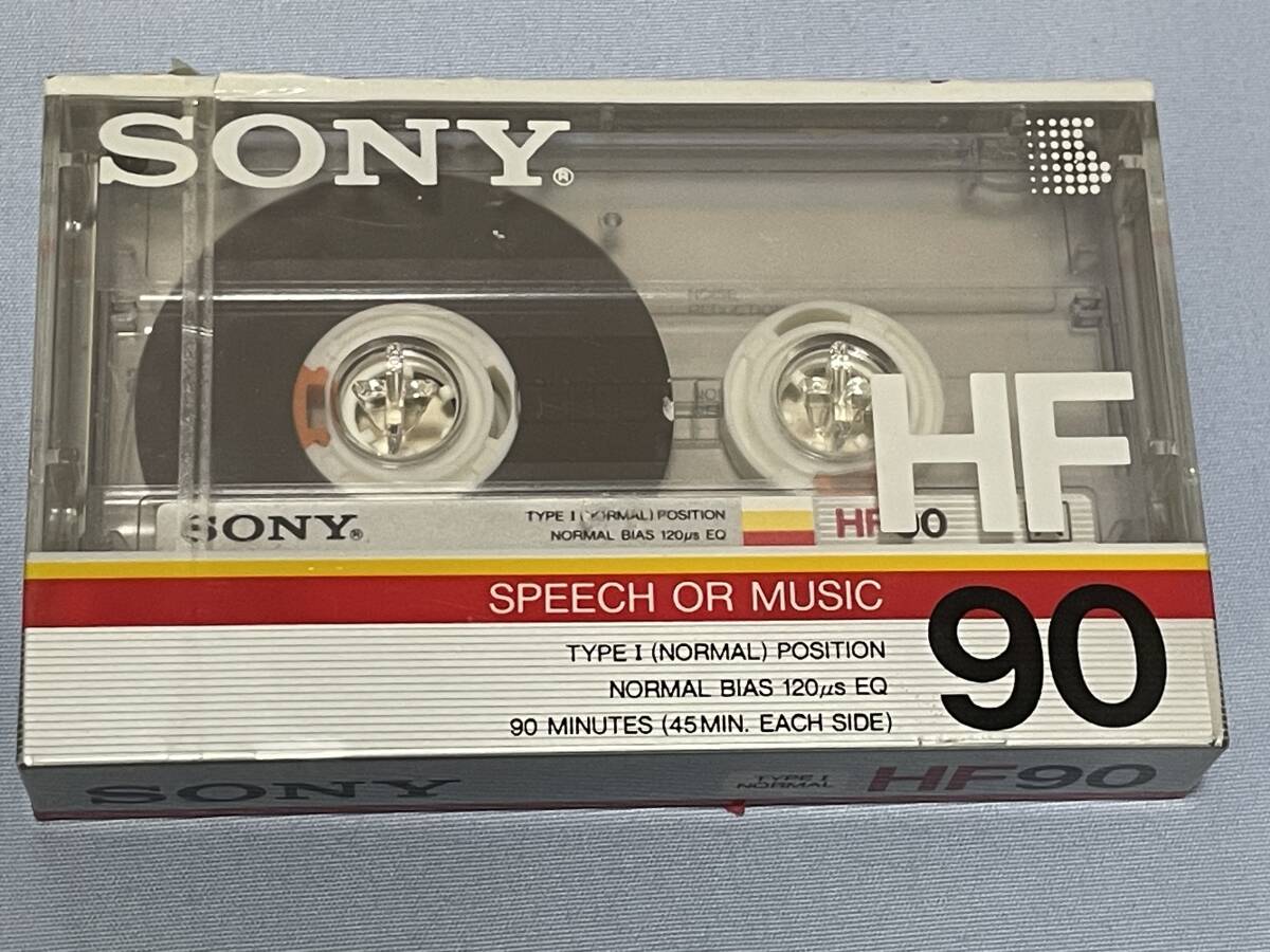 【傷や汚れあり】未使用 未開封 カセットテープ 3本セット SONY HF90 英字版の落札情報詳細 - Yahoo!オークション落札価格検索 オークフリー