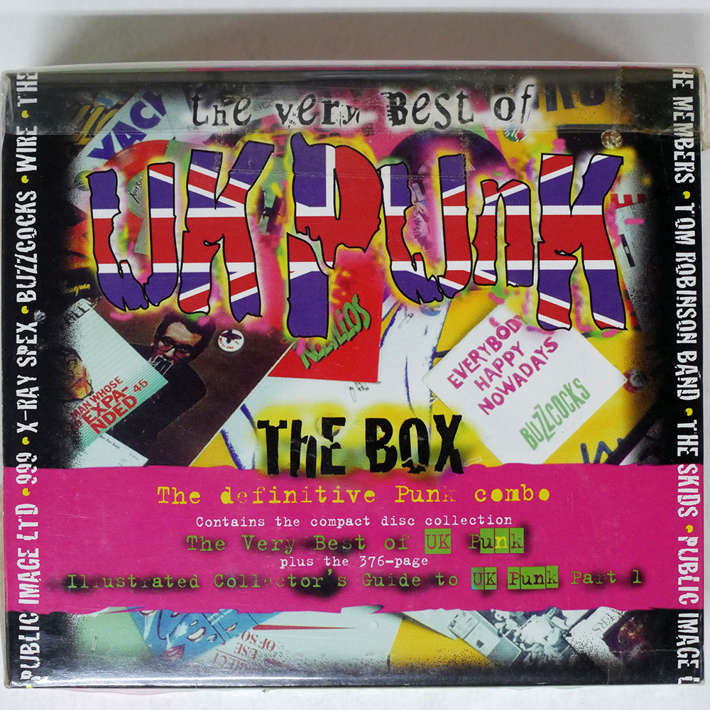 【未使用に近い】US盤 VA/THE VERY BEST OF UK PUNK: THE BOX/GRIFFIN MUSIC INC ...