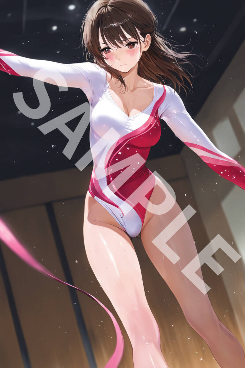 【未使用】【限定1品】A4 AIアートポスター 美少女 かわいい レオタード オリジナルキャラ イラスト アニメ 高画質の落札情報詳細 - Yahoo!オークション落札価格検索 オークフリー