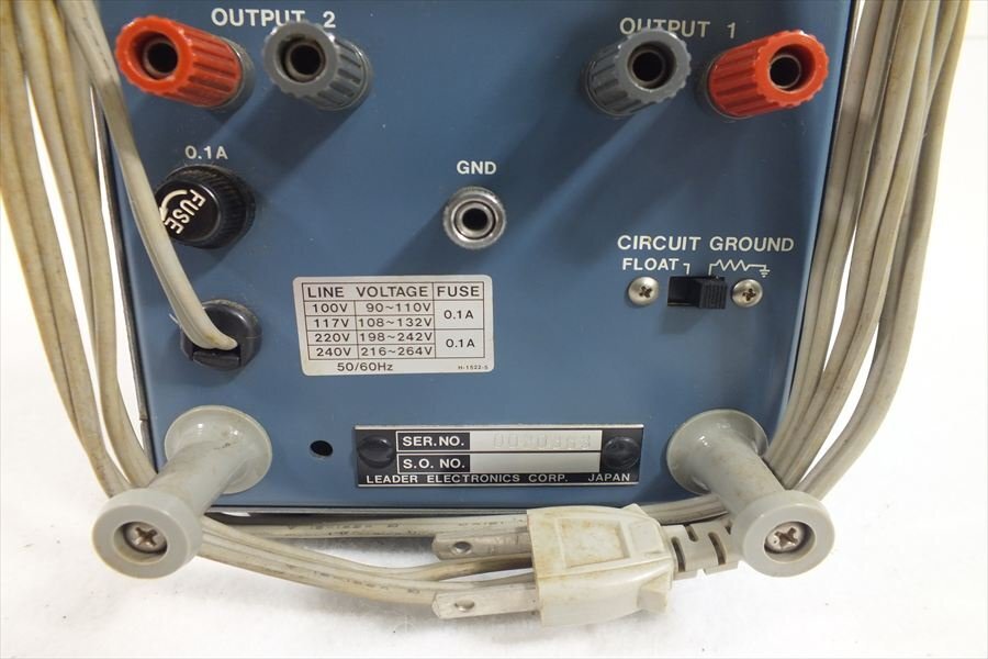 【やや傷や汚れあり】 LEADER リーダー電子 LMV-185A 2ch ACミリボルトメーター 中古 現状品 250306A4045の落札 ...