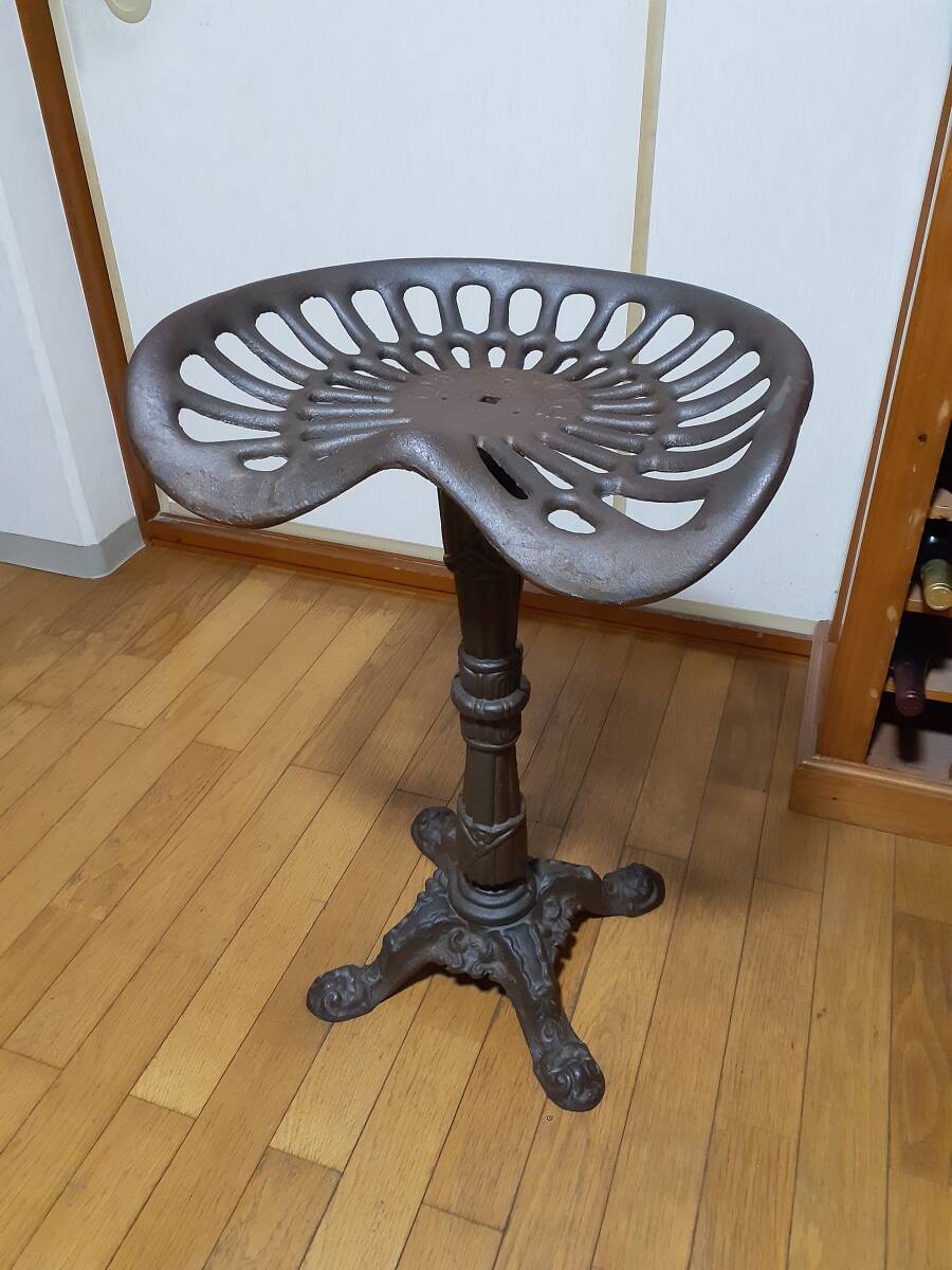 【傷や汚れあり】★トラクタースツール DEERING D267 アンティーク アイアン インダストリアル ヴィンテージ カウンターチェア 椅子 家具★の落札情報詳細 - Yahoo ...