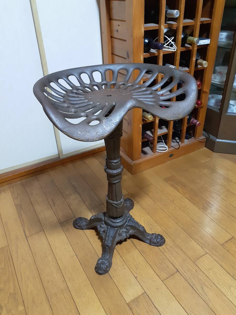 【傷や汚れあり】★トラクタースツール DEERING D267 アンティーク アイアン インダストリアル ヴィンテージ カウンターチェア 椅子 家具★の落札情報詳細 - Yahoo ...