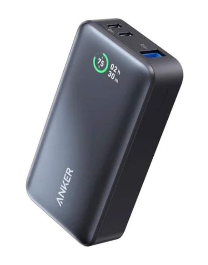【未使用】【新品・未開封】Anker Power Bank (10000mAh, 30W) 533 モバイルバッテリー ブラック 黒 付属 ...