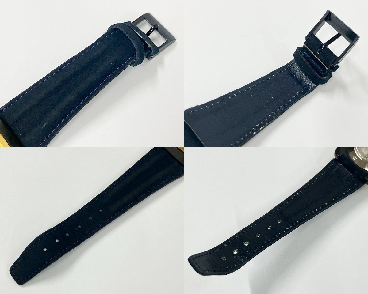 【傷や汚れあり】希少 稼働品 CITIZEN シチズン Challenge Golf チャレンジゴルフ 7760-770897 自動巻き 26 ...