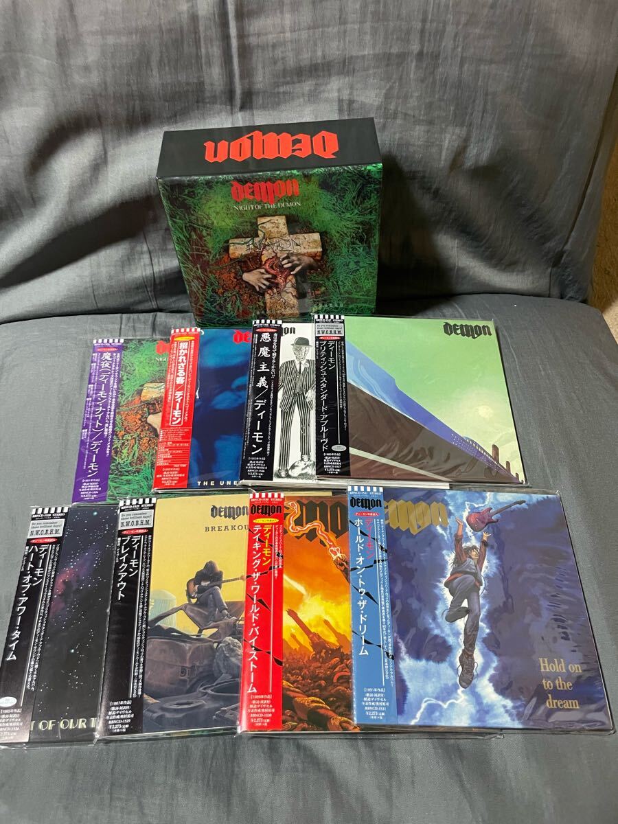 【未使用に近い】DEMON / Demonic Decade 1981-1991 8CD BOX SET ディーモン 8枚組CDボックスセット NWOBHM N.W.O.B.H.M. 美品の ...