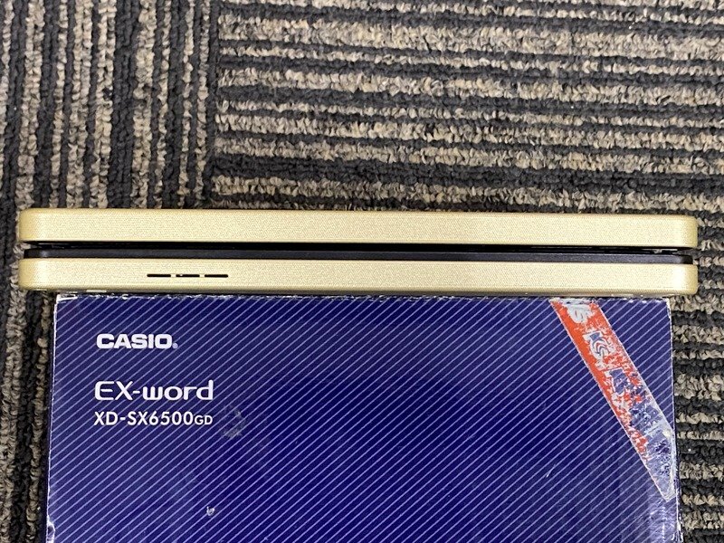 【目立った傷や汚れなし】CASIO XD-SX6500GD 電子辞書 EX-word シャンパンゴールド エクスワード カシオ 1円~ M0472の落札情報詳細 - Yahoo!オークション ...