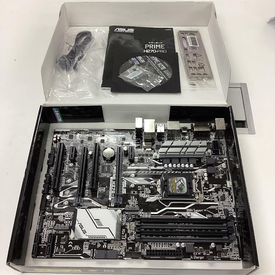 【未使用】ASUS Intel H270 搭載 マザーボード LGA1151対応 PRIME H270-PRO 【ATX】の落札情報詳細 ...