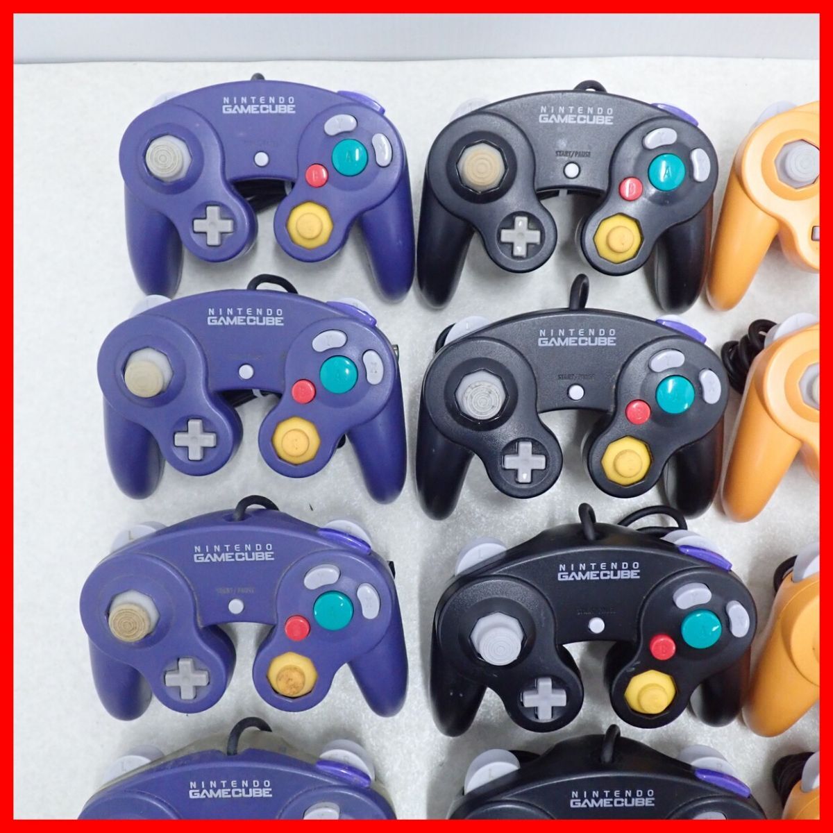 【全体的に状態が悪い】GC ゲームキューブ コントローラ DOL-003 まとめて 20個 大量セット Nintendo 任天堂 ニンテンドー ...