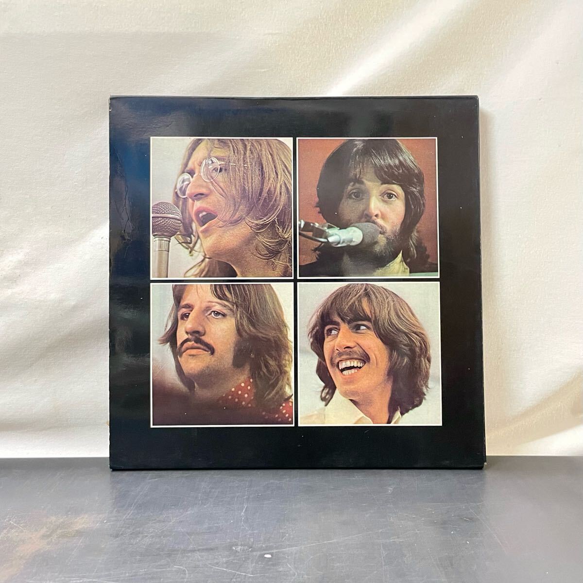 【やや傷や汚れあり】【初版写真集+2版シール(未使用!!) 帯付 赤盤 BOX】 ザ・ビートルズ / レット・イット・ビー (AP-9009 ...