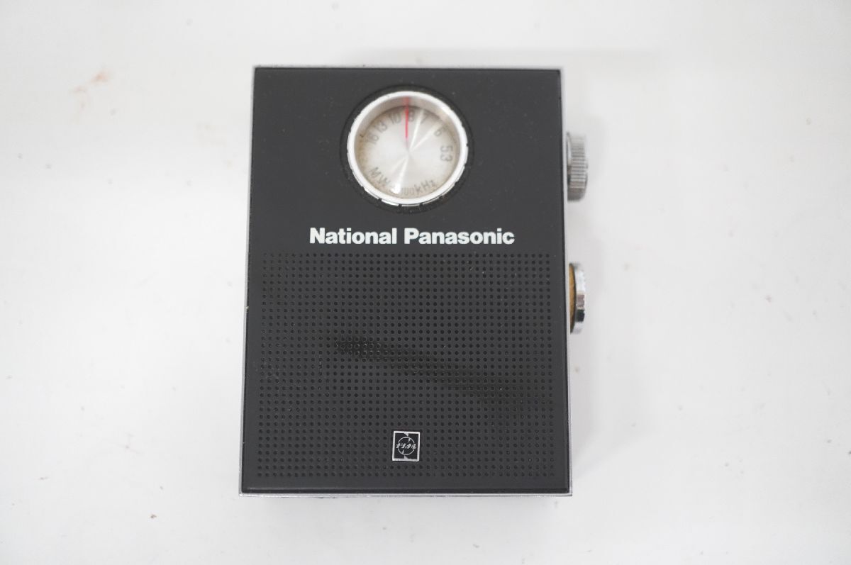 【傷や汚れあり】[6-143] National Panasonic ナショナル パナソニック 7-TRANSISTOR トランジスタ R ...