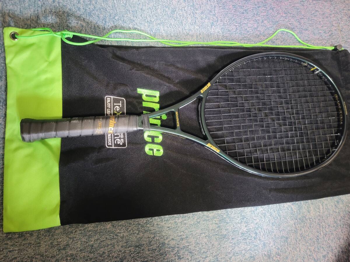 【目立った傷や汚れなし】美品 中古 プリンス Prince 硬式テニスラケット PHANTOM GRAPHITE 107 ファントム グラファイト 107 グリップサイズ G2の落札情報詳細 ...