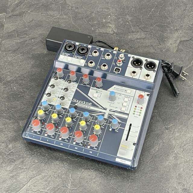 【傷や汚れあり】soundcraft NOTEPAD-8FX 【中古】サウンドクラフト アナログミキサー/512897の落札情報詳細 ...