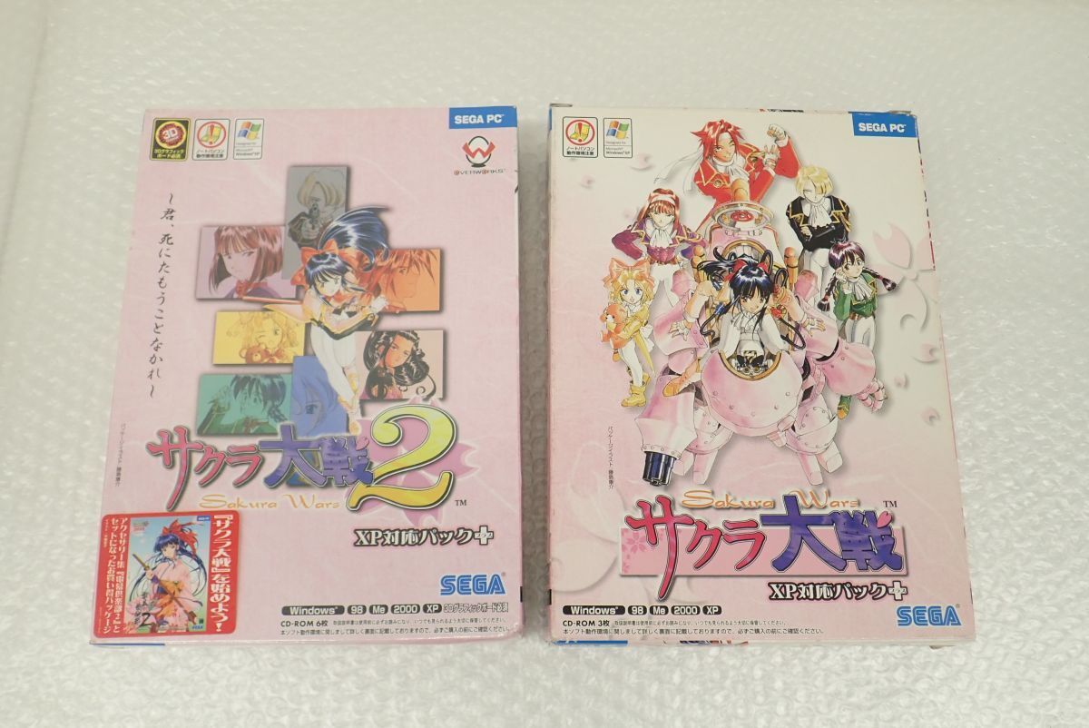 【中古】DB113-80 当時物 未開封品・中古 SEGA PC サクラ大戦+サクラ大戦2 XP対応パック Windows XP CD-ROM セガ コレクション サクラ大戦の落札情報詳細 ...