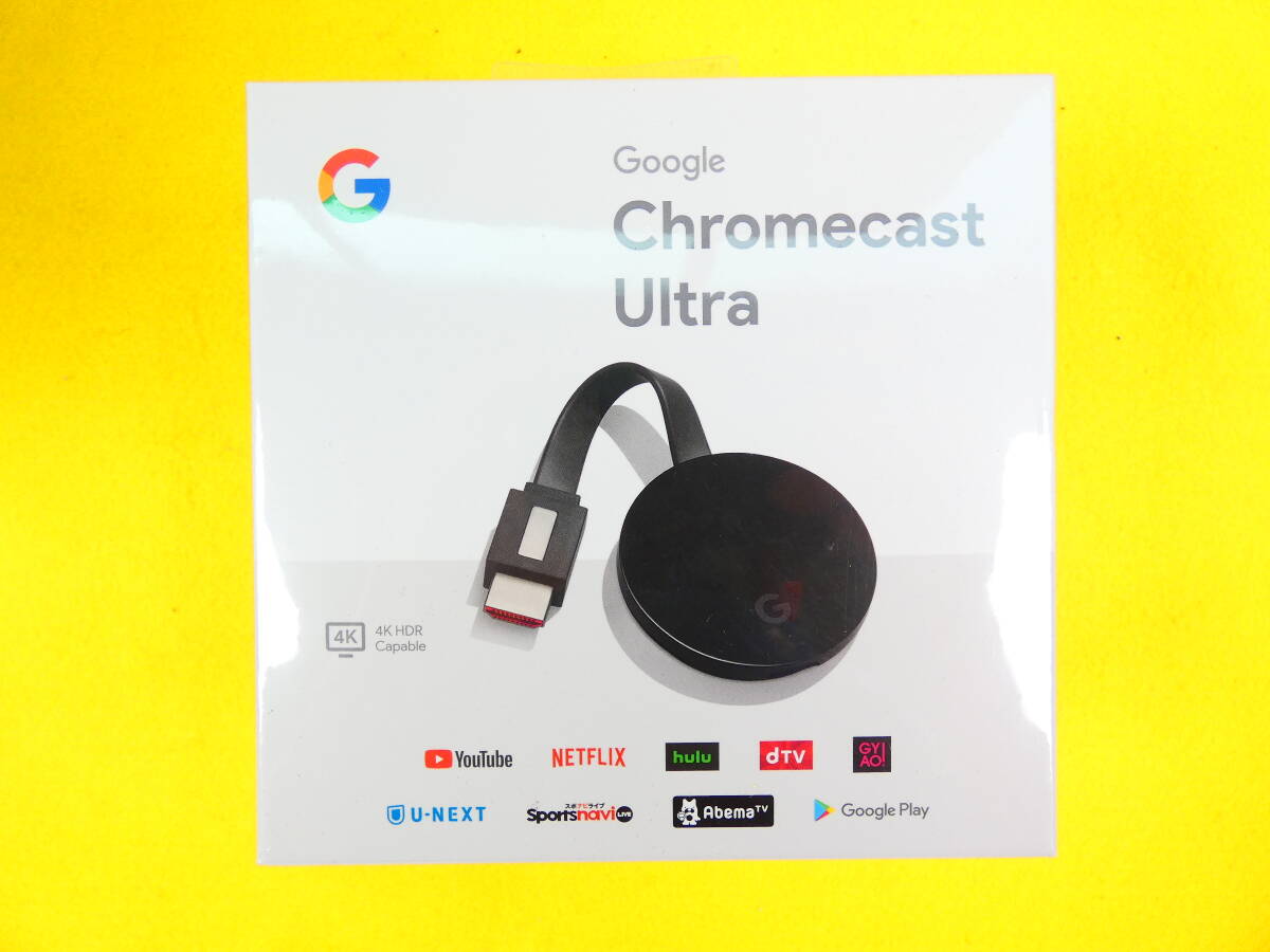 【未使用】【新品未開封品】Google Chromecast Audio クロームキャスト オーディオの落札情報詳細 - Yahoo!オークション落札価格検索 オークフリー