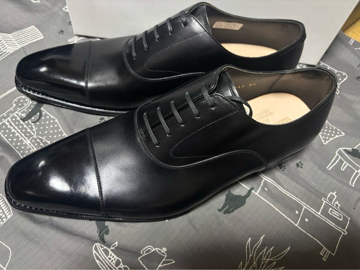 【未使用】新品 未使用 ユニオンインペリアル ストレートチップ U1111 ビジネスシューズ 8.5EEE 26.5 黒の落札情報詳細 ...