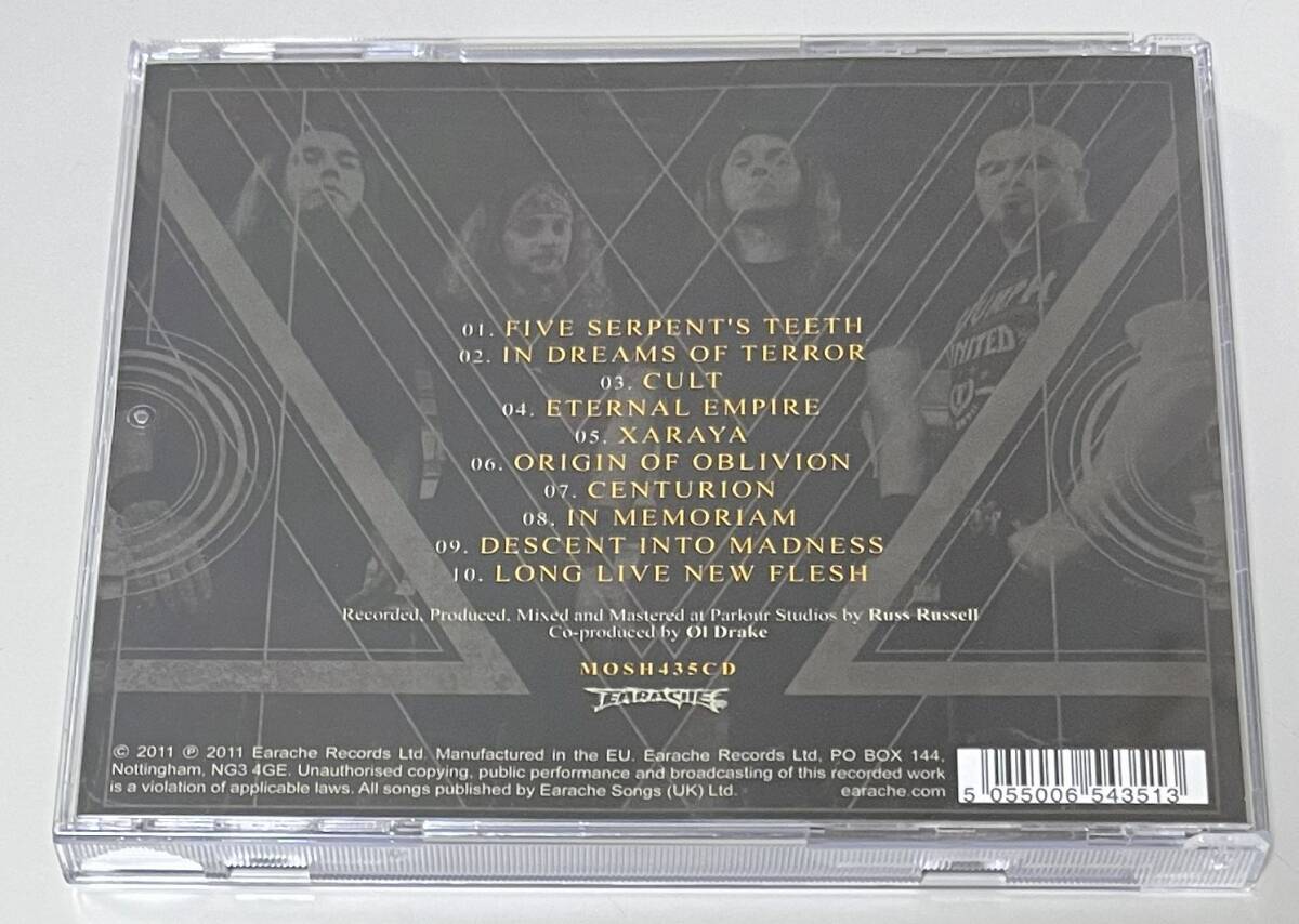【やや傷や汚れあり】M7991 EVILE FIVE SERPENT'S TEETH(1CD)輸入盤/英国産スラッシュメタルの落札情報詳細 ...