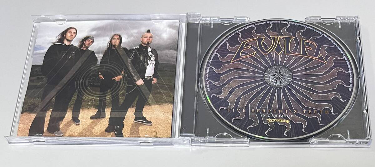【やや傷や汚れあり】M7991 EVILE FIVE SERPENT'S TEETH(1CD)輸入盤/英国産スラッシュメタルの落札情報詳細 ...