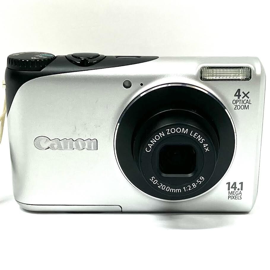 【目立った傷や汚れなし】仙104 Canon PowerShot A2200 PC1585 デジカメ コンデジ コンパクトデジタルカメラ ...