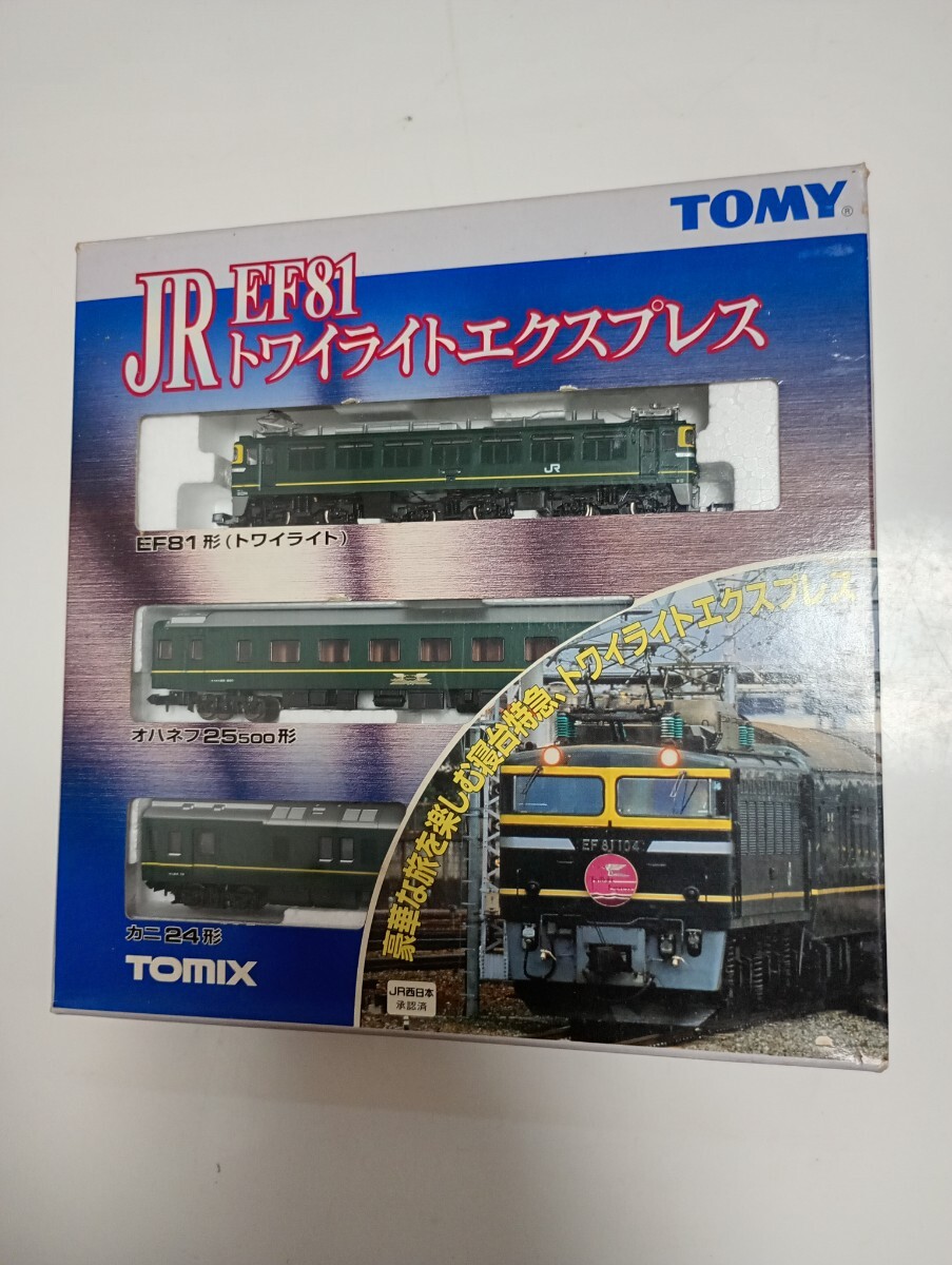 【目立った傷や汚れなし】【780】TOMY JR EF81 トワイライトエクスプレス 3両セットの落札情報詳細 - Yahoo!オークション落札価格検索 オークフリー