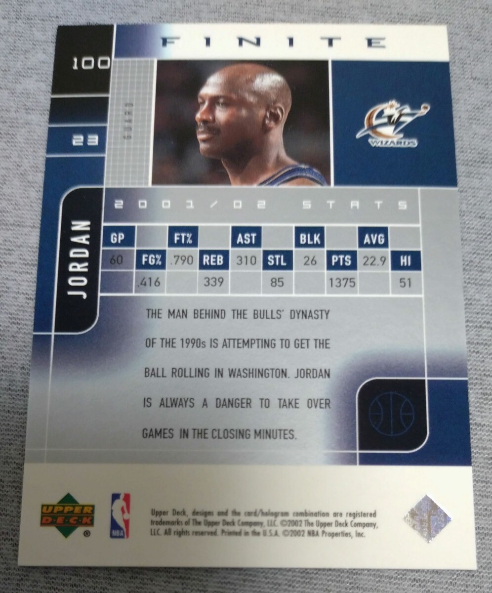 【目立った傷や汚れなし】【1円スタート / 限定1999枚】NBAカード,マイケル・ジョーダン(MICHAEL JORDAN), UPPER ...