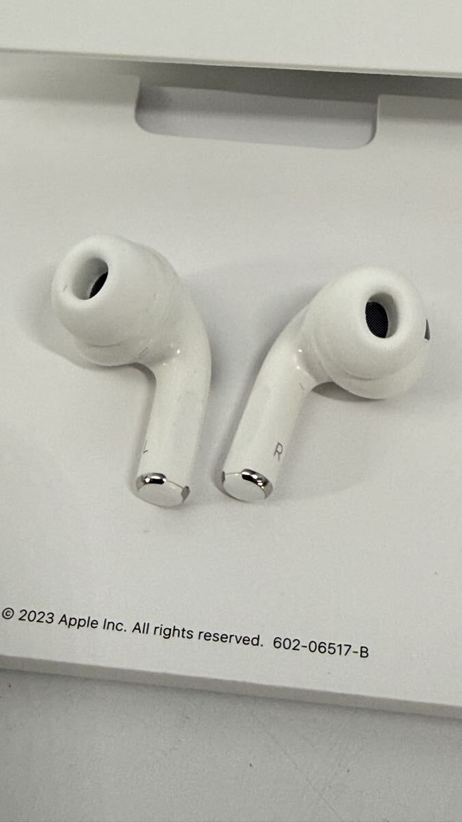 【傷や汚れあり】Apple AirPods Pro 第2世代 エアポッズ プロ MTJV3J/A A3047 A3048 A2968 USB ...