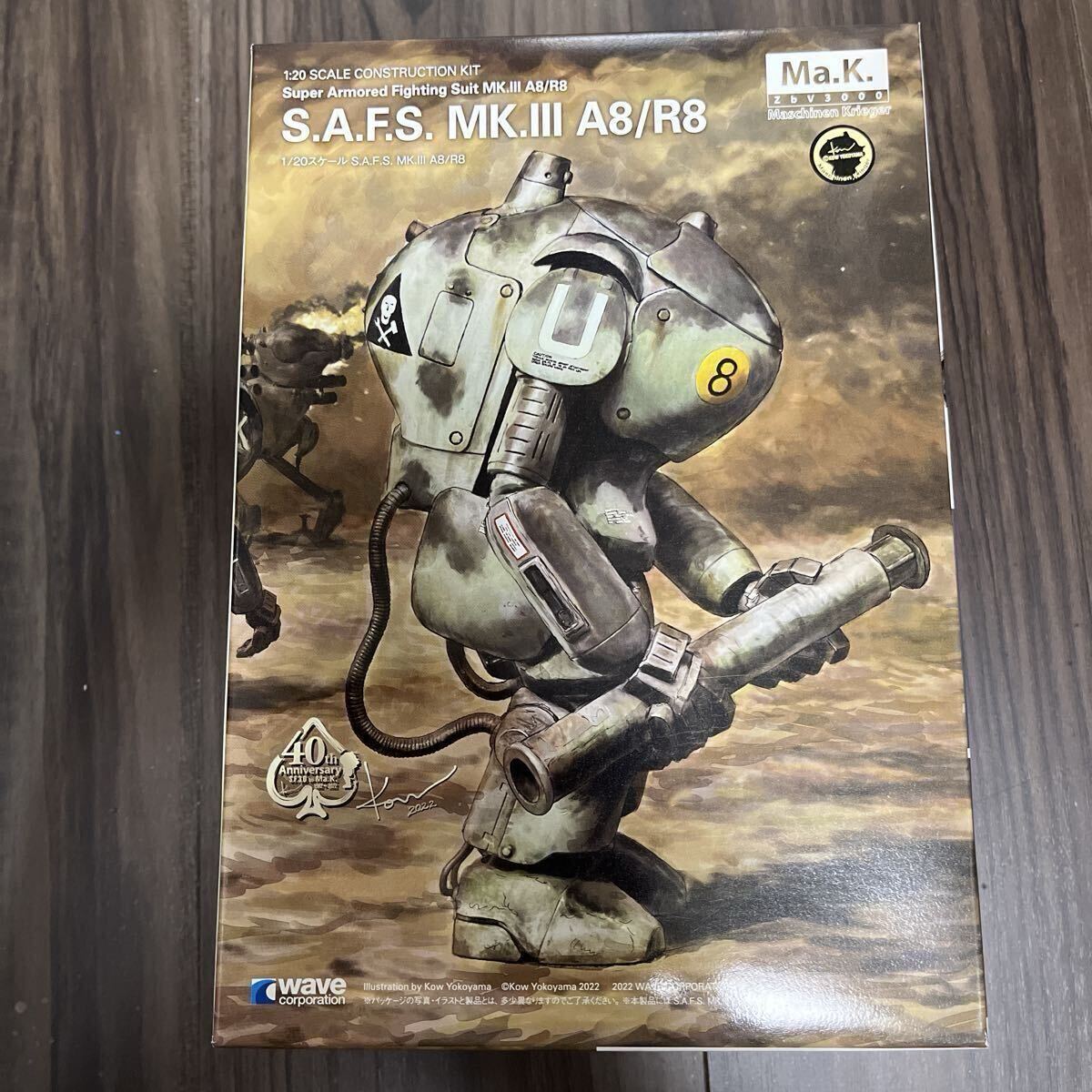 【未使用】新品未開封 S.A.F.S. Mk.III A8/R8 1/20 マシーネンクリーガー Ma.k. ウェーブ waveの落札情報詳細 - Yahoo!オークション落札価格検索 オークフリー
