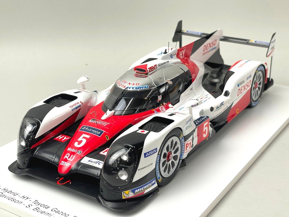 【やや傷や汚れあり】Spark スパーク 1/18 Toyota トヨタ TS050 ハイブリッド 24h ルマン 優勝 2018 #8 18LM18の落札情報詳細 - Yahoo ...