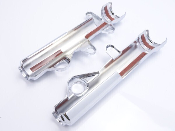 【未使用】残りわずか! 処分セール! マジェスティ/C 5SJ 5GM SG03J ブラストマニア メッキアウターチューブカバー 「K125 ...