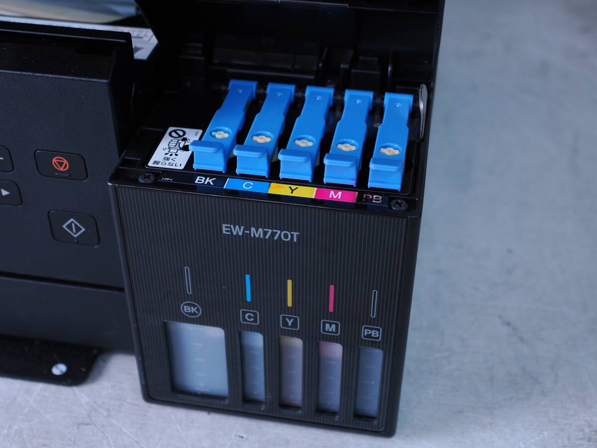 【やや傷や汚れあり】 EPSON エプソン インクジェットプリンター EW-M770T ジャンクの落札情報詳細 - Yahoo!オークション ...
