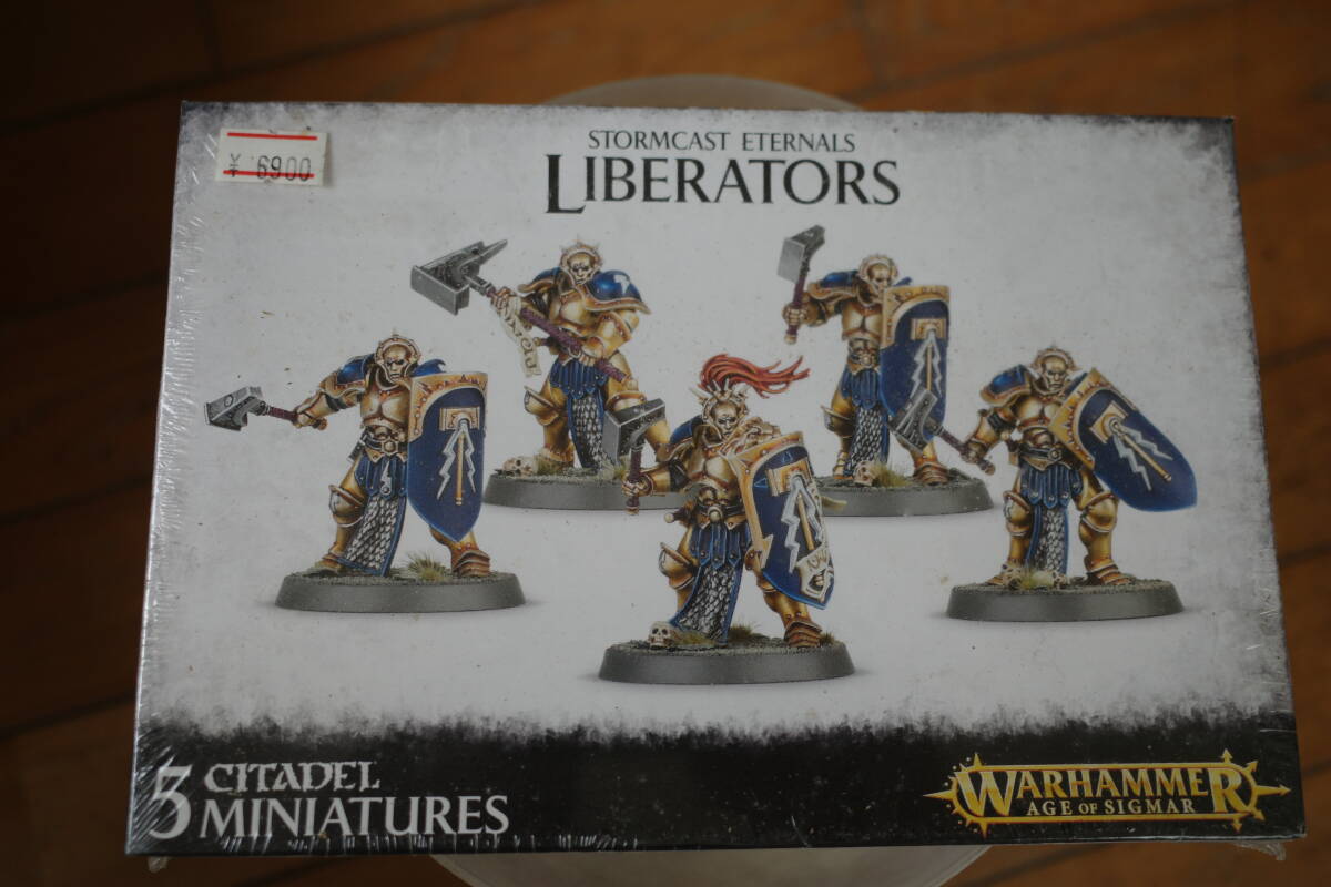 【未使用】WARHAMMER STORMCAST ETERNALS LIBERATORS 未開封 8の落札情報詳細 - Yahoo ...