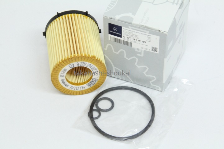 【新品】# W212 E250 セダン・ワゴン W207 E250 クーペ【ベンツ純正品】オイルフィルターエレメント 1個 A2701800109/A2701800009の落札情報詳細 ...