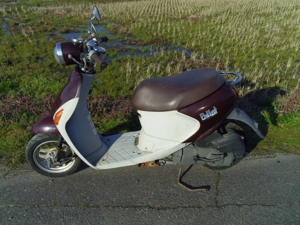 【全体的に状態が悪い】SUZUKI レッツ4 パレット Lets4 Pallet CA45A エンジン始動のみの確認 現状 ジャンク （新潟の ...