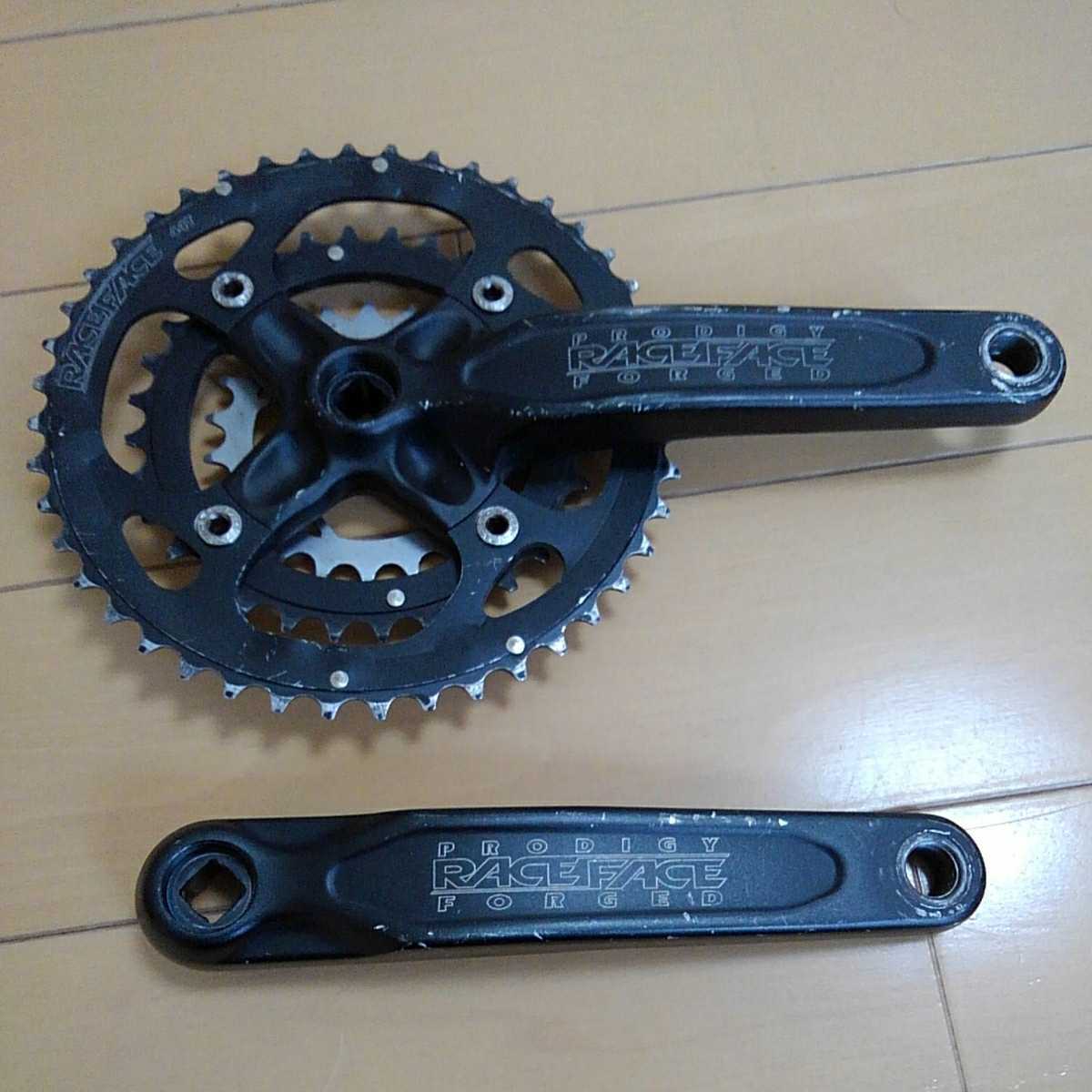 RACEFACE レースフェイス PRODIGY クランク 175mm 44-32-22T スクエアテーパーの落札情報詳細 - ヤフオク落札 ...