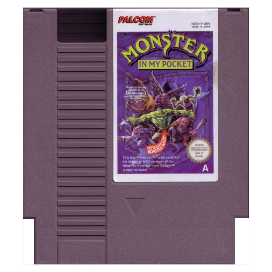 [欧州(UKV)版NES]Monster in My Pocket[ROMのみ](中古) モンスターインマイポケットの落札情報詳細 ...