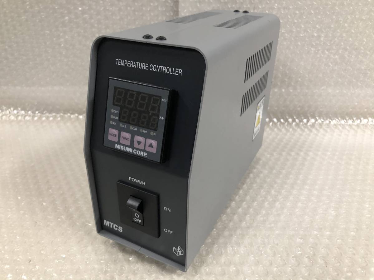 MISUMI MTCS 温度調節コントローラー Temperature Controller 取説付 中古 の落札情報詳細| ヤフオク落札価格 ...