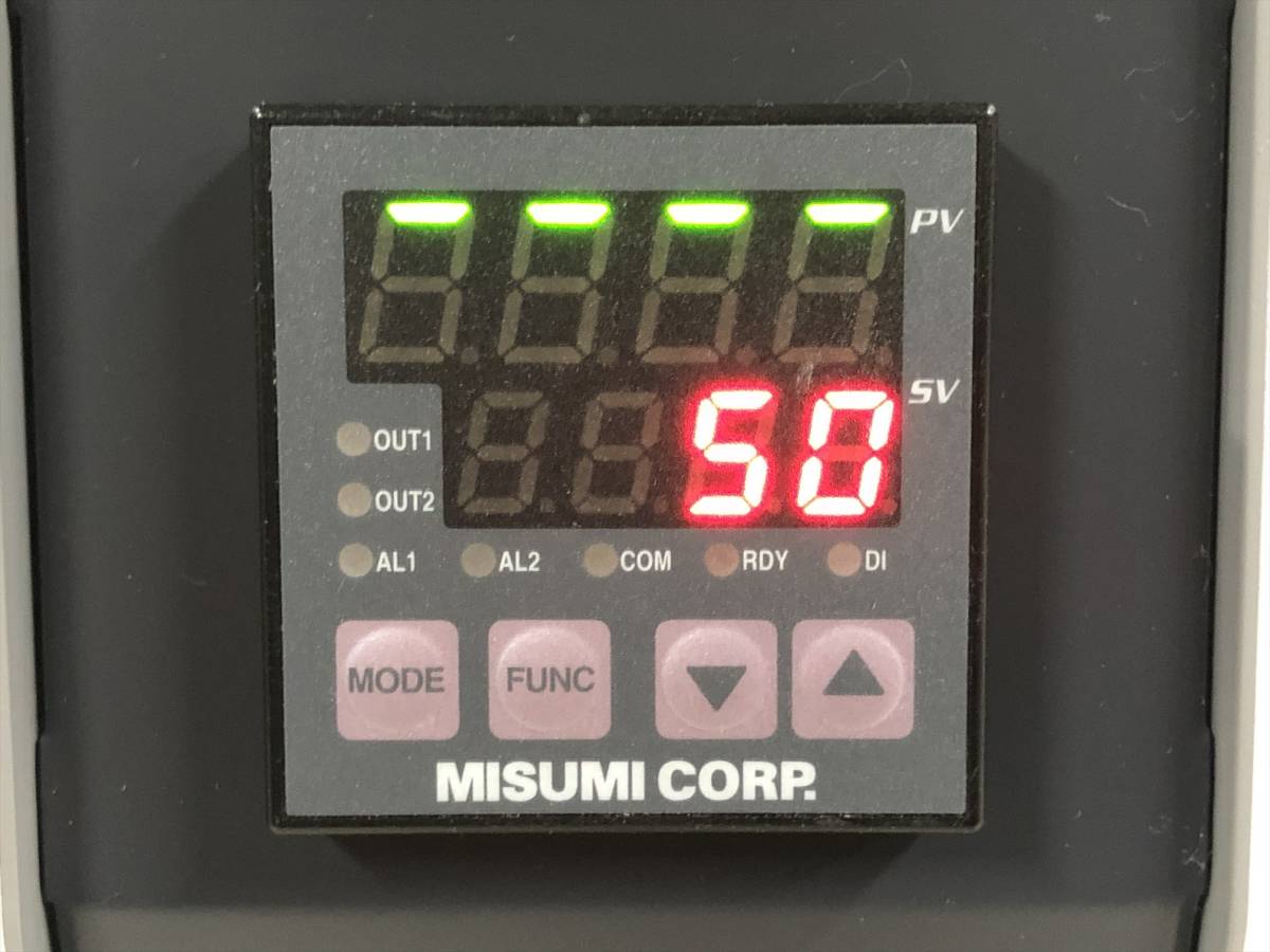 MISUMI MTCS 温度調節コントローラー Temperature Controller 取説付 中古 の落札情報詳細| ヤフオク落札価格情報 オークフリー